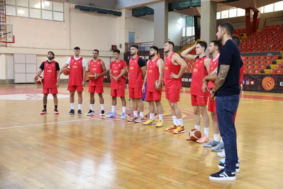 Кошаркарската репрезентација на Македонија ги почна подготовките - GRID.mk